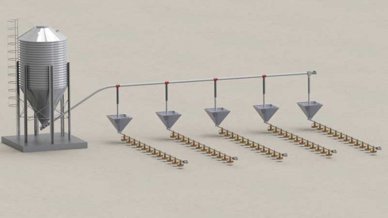 Automatic Broiler Chicken Feeding System for Poultry Breeding - Livi ...